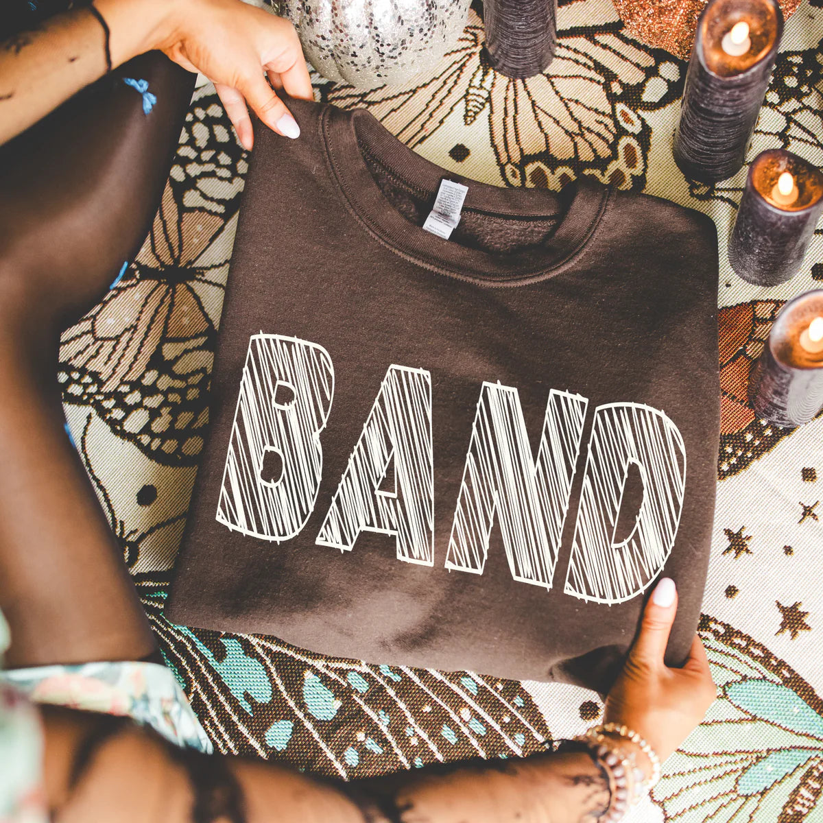 Band Scribble DTF Transfer – Wild & Wanted DTF, Badass, Western ...