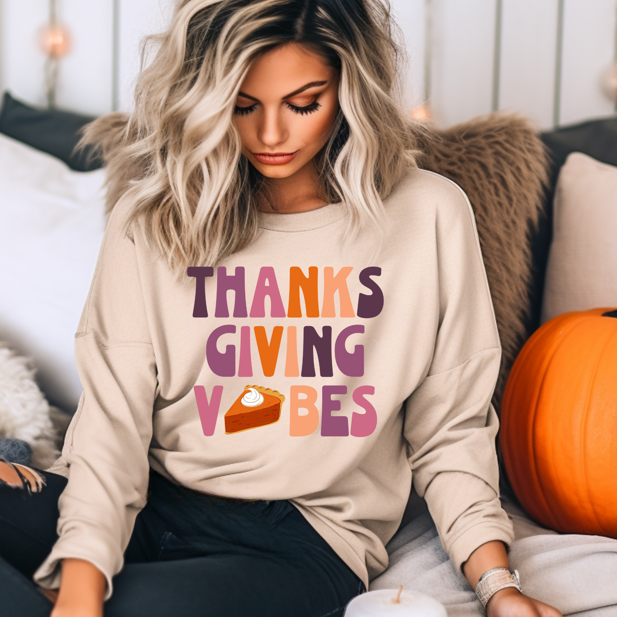 Thanksgiving Vibes Thanksgiving DTF Transfer – Wild & Wanted DTF ...