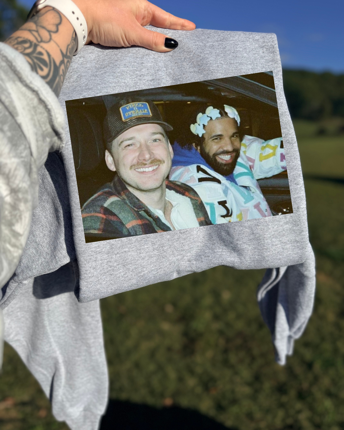 Portrait Drake And Morgan DTF Transfer – Wild & Wanted DTF, Badass ...